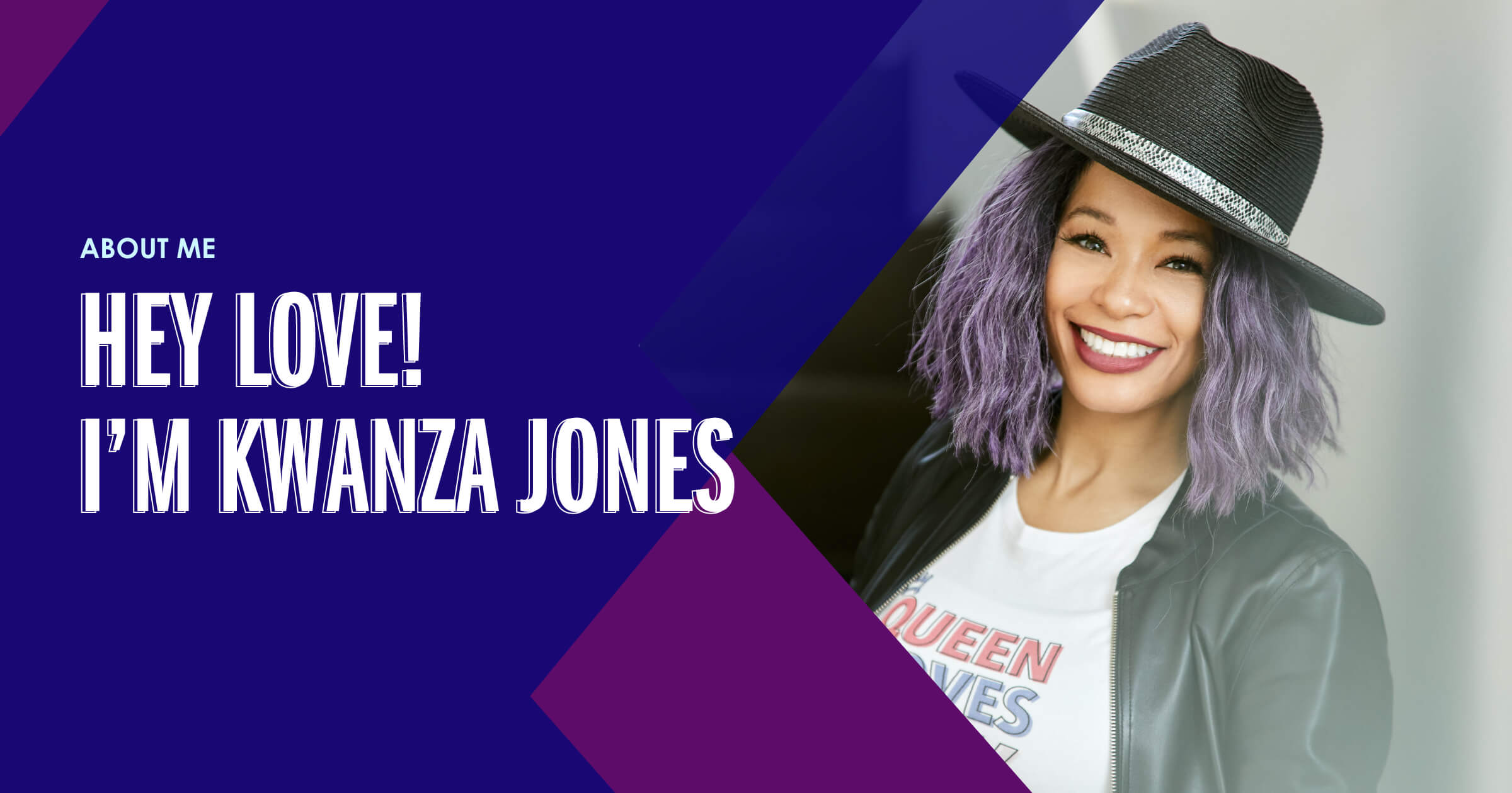 About - Kwanza Jones